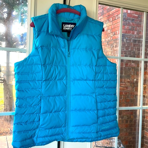 Lands' End | Jackets & Coats | Beautifully Colored Turquoise Color ...